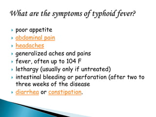 Typhoid | PPTX