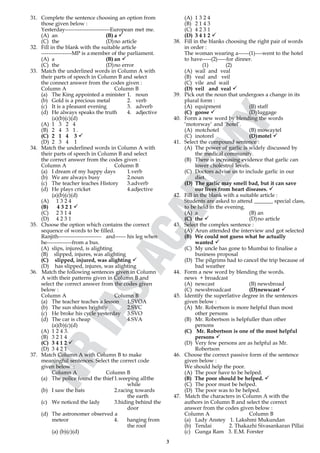 Tnpsc group-4-general-english-answer-key | PDF | Educational Assessment ...