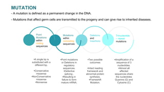 Triple Nucleotide Repeat Abnormality | PPTX