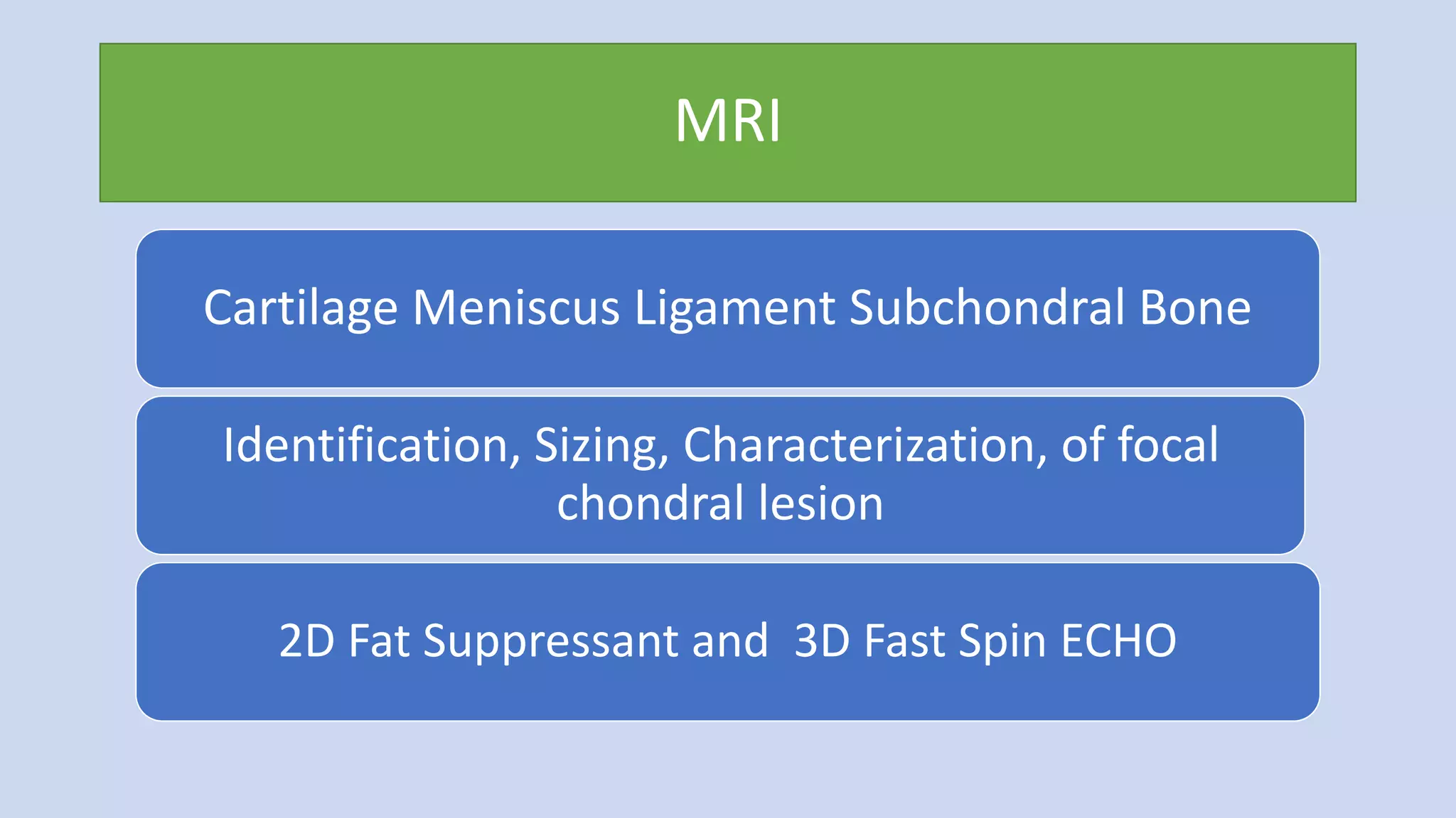 Decision Making on cartilage lesion in Knee Joint | PPTX