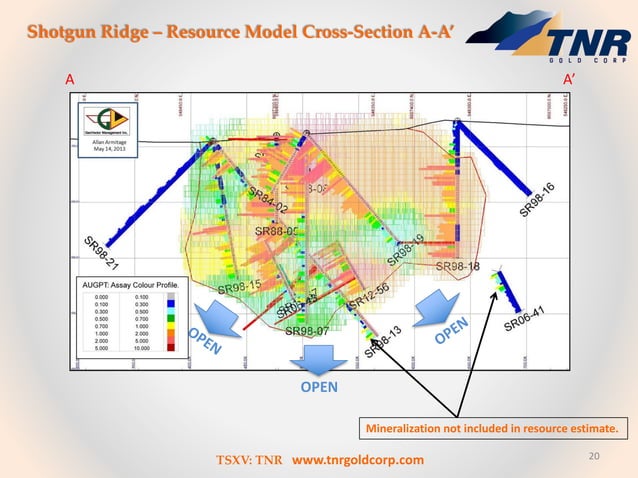 TNR Gold Shotgun Gold Project Presentation | PDF | Commodities | Economy