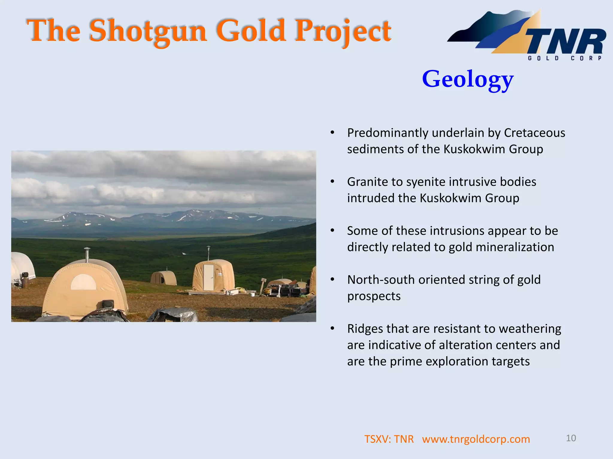 TNR Gold Shotgun Project Presentation | PPT