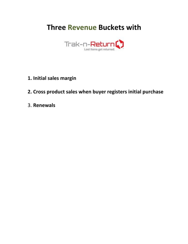 Tnr presentation three rev buckets | PDF