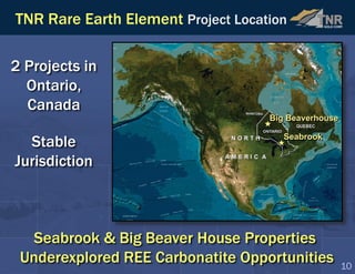 TNR Gold Rare Earth Element Projects | PPT