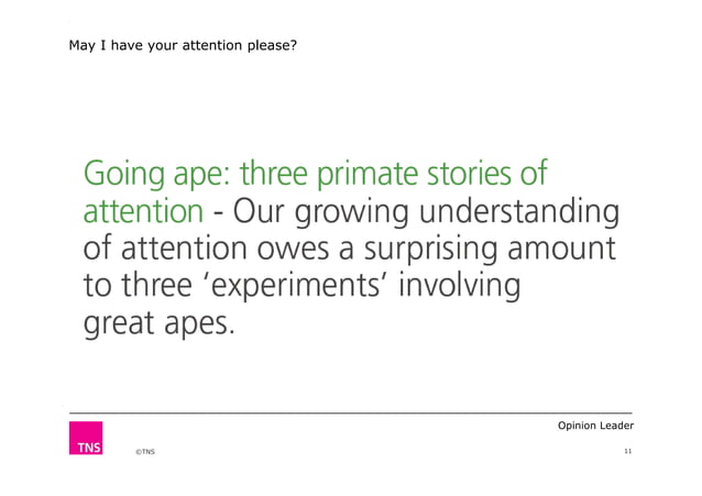 Tns - May I have your attention, please? | PDF