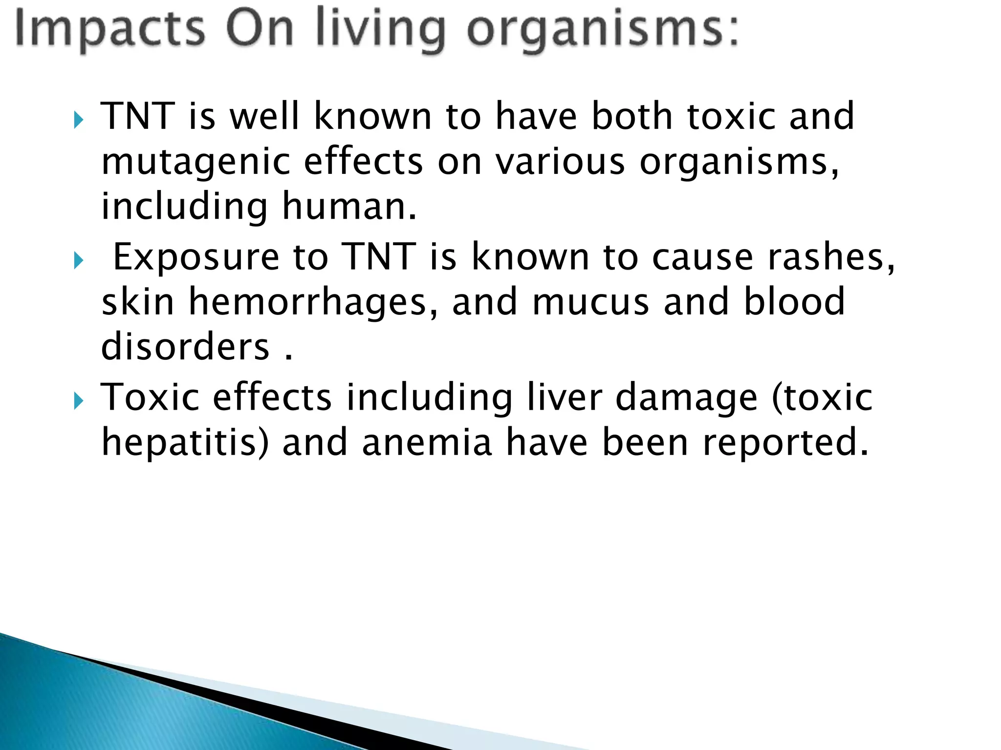 Bioremediation OF 2,4,6 Trinitro Toluene | PPTX