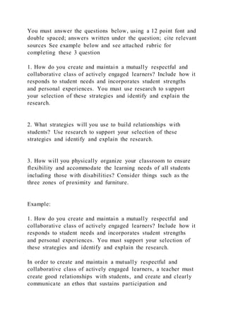 TNT 700.6P The Learning Environment Project Rubric Criteri | DOCX