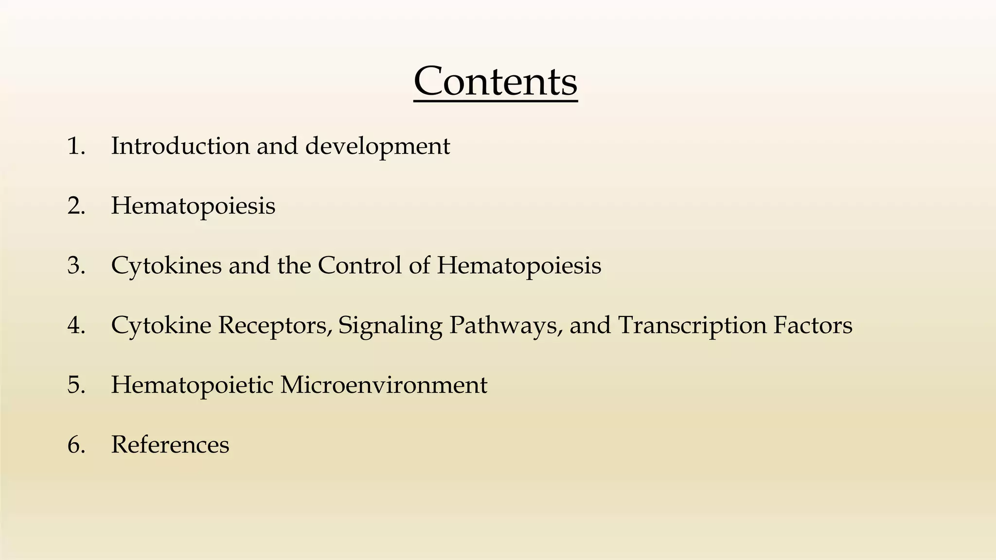 7. hematopoiesis | PPTX