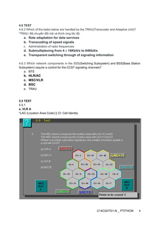 Cau hoi-trac-nghiem-thong-tin-di-dong-co-dap-an 2 | PDF