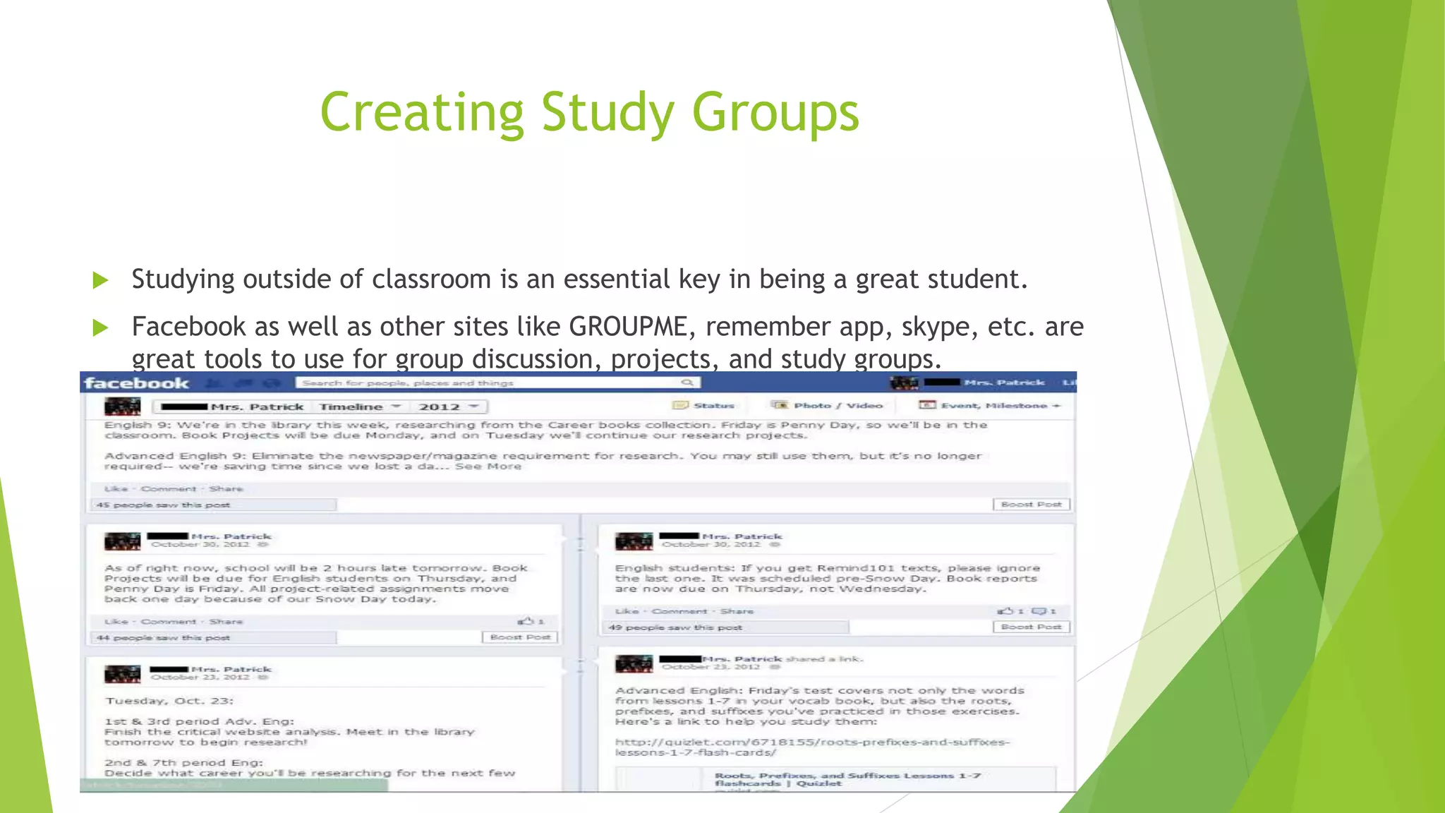 Social media lesson | PPTX