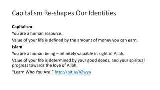 Capitalism vs Islamic Economics | PPTX
