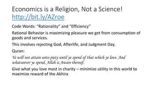 Capitalism vs Islamic Economics | PPTX