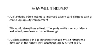 Joint commission international (jci) | PPTX