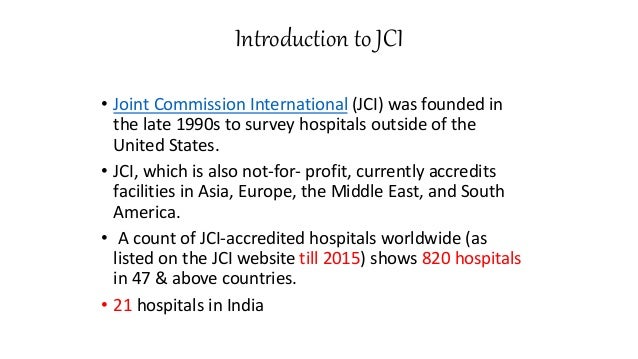 Joint commission international (jci)