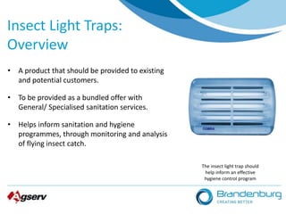 Brandenburg Insect Lights Traps & Integrated Sanitary Management | PPTX ...