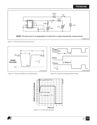 Original Power Supply IC TNY266PN TNY266P TNY266 DIP-7 New | PDF