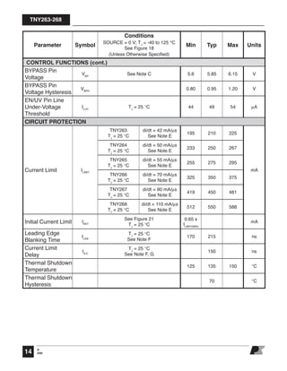 Original Power Supply IC TNY266PN TNY266P TNY266 DIP-7 New | PDF