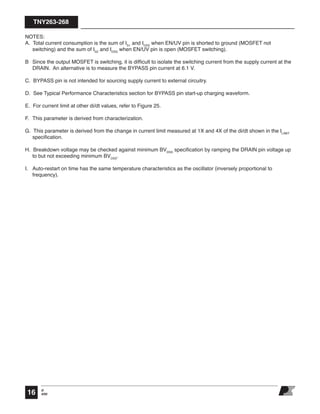 Original Power Supply IC TNY266PN TNY266P TNY266 DIP-7 New | PDF