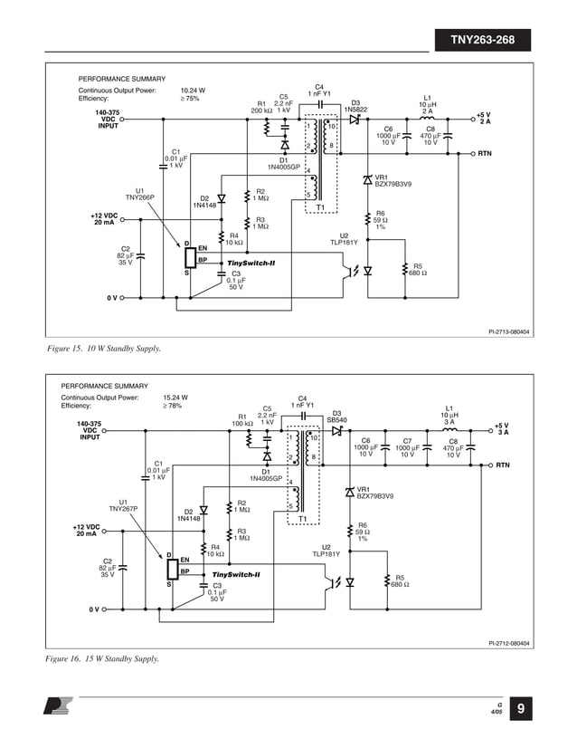 Original Power Supply IC TNY266PN TNY266P TNY266 DIP-7 New | PDF
