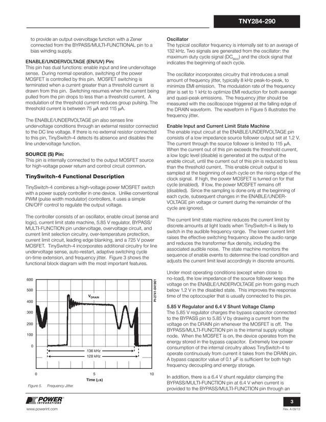 Original Power Supply IC TNY290PG TNY290P TNY290 DIP-7 New Power ...