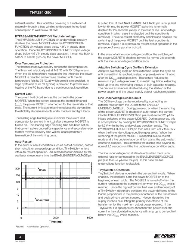 Original Power Supply IC TNY290PG TNY290P TNY290 DIP-7 New Power ...