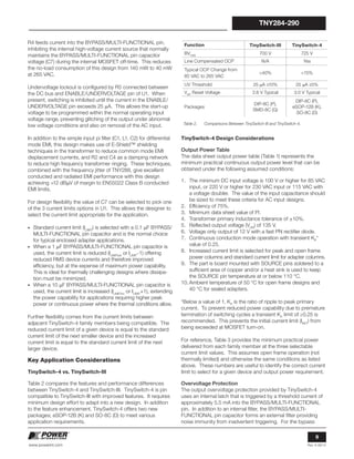 Original Power Supply IC TNY290PG TNY290P TNY290 DIP-7 New Power Integration | PDF