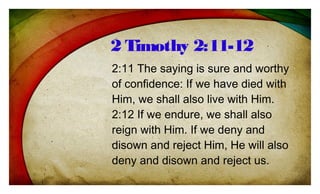 Alive in CHRIST! | ODP