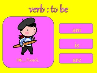 Verb to be game | PPT