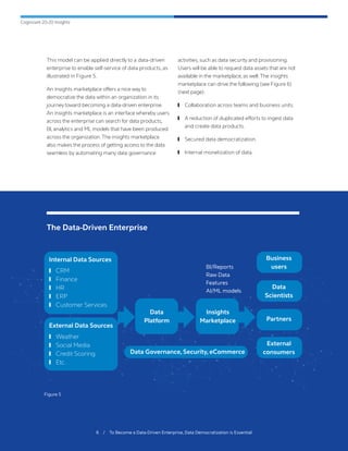To Become a Data-Driven Enterprise, Data Democratization is Essential | PDF