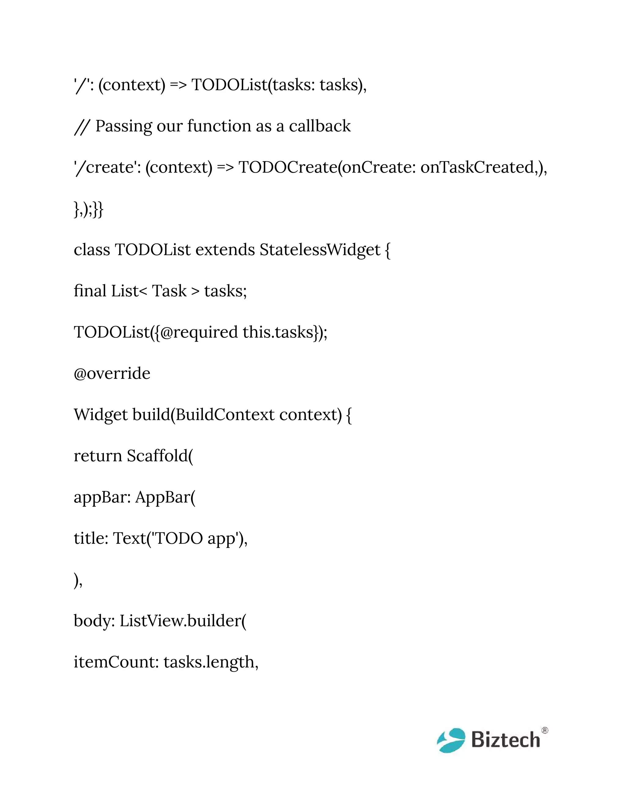 To-Do App With Flutter: Step By Step Guide | PDF