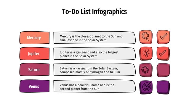To-Do List Infographics by Slidesgo.pptx | Chemistry | Science