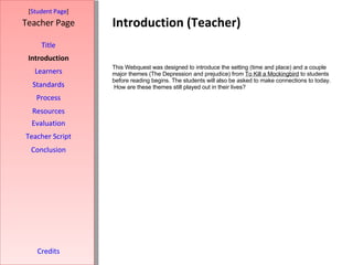 To Kill A Mockingbird Powerpoint | PPT