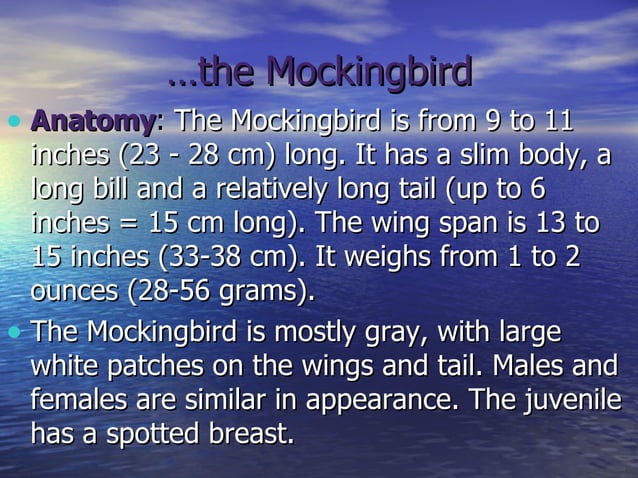 To Kill A Mockingbird Symbol Of Innocence | PPT