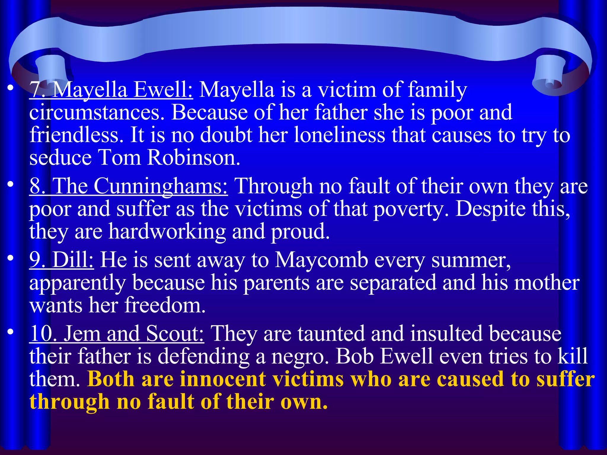 To Kill A Mockingbird Theme, Motifs, Symbols | PPT