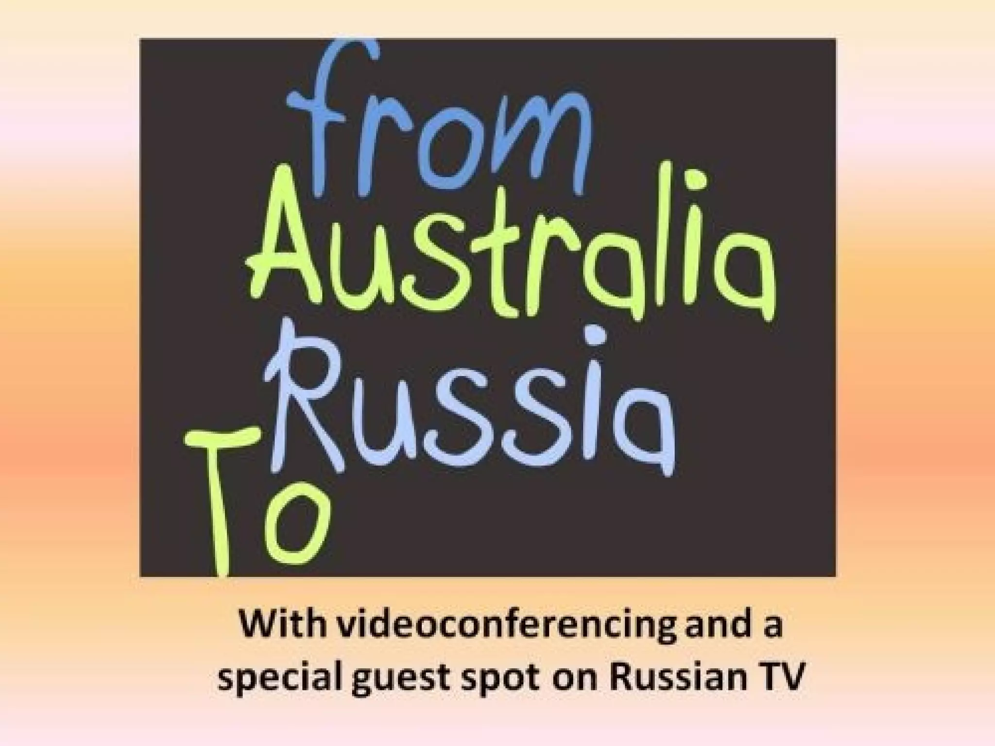 From Russia to Australia | POT