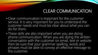 To 10 soft skills in customer services | PPTX