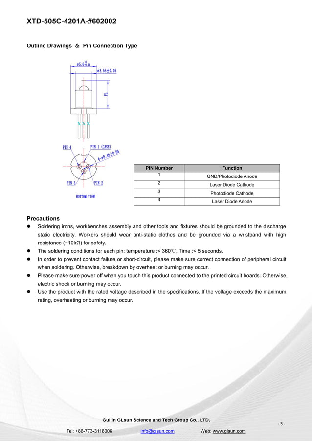 to56-10g-dfb-laser-diode-1310nm-data-sheet-602002.pdf | Technology ...