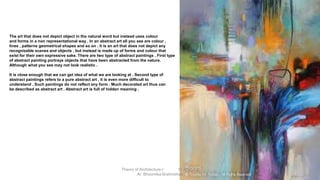 Various forms of Art- VTU | PDF | Design | Fine Art