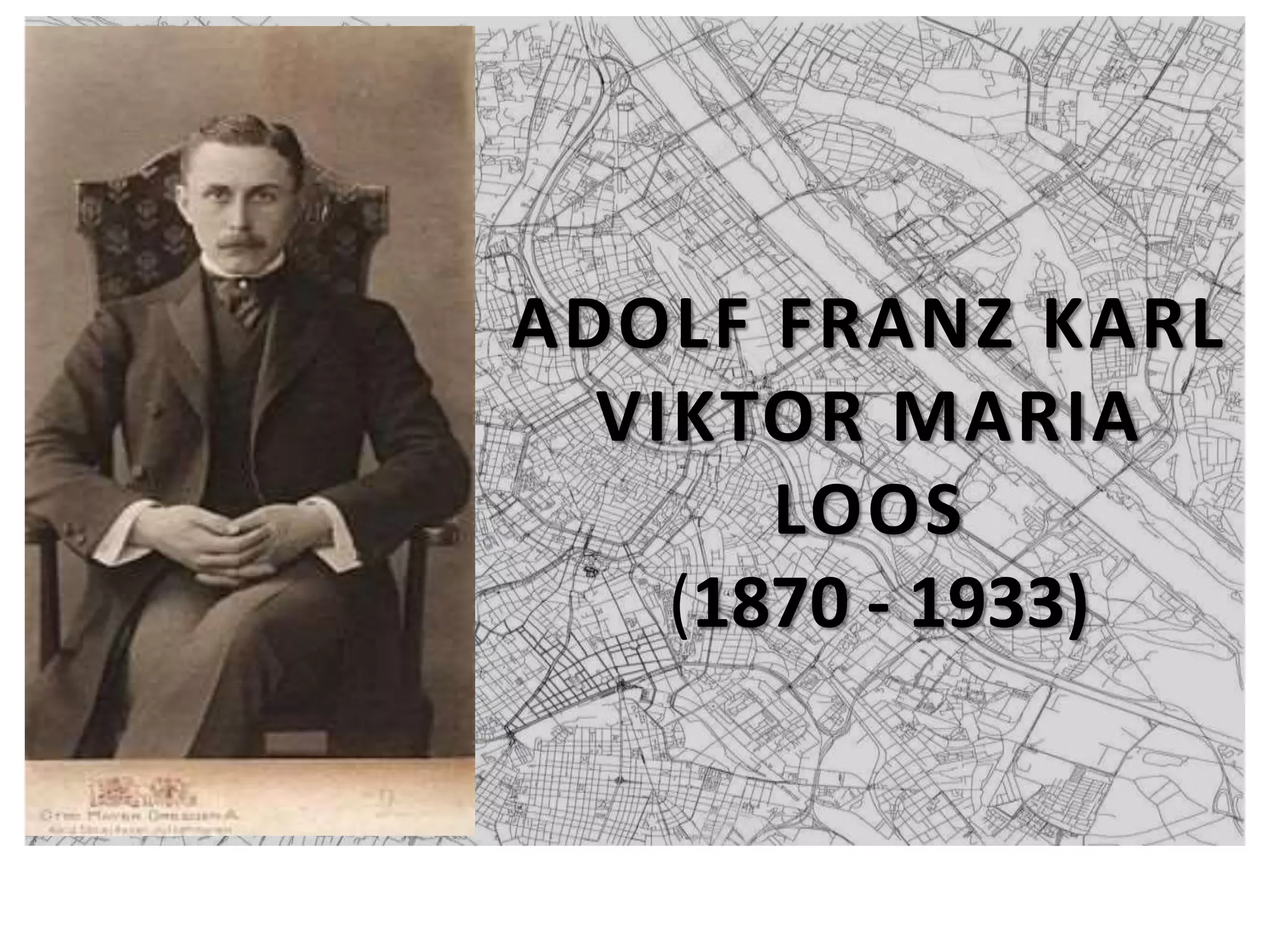 Adolf loos | PPTX