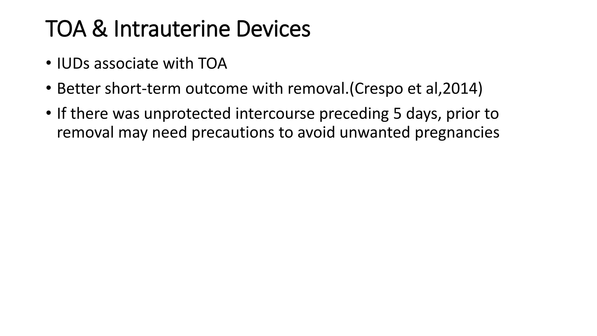 TUBO OVARIAN ABSCESS | PPTX