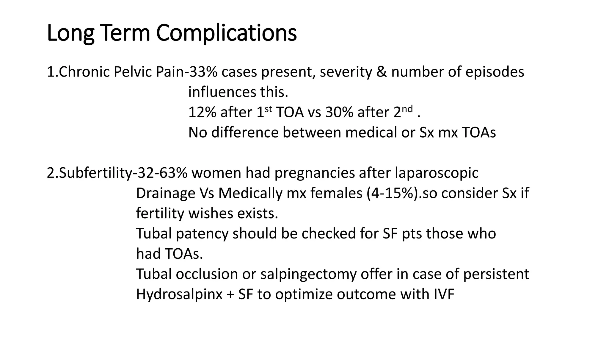 TUBO OVARIAN ABSCESS | PPTX