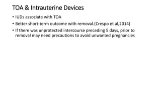 TUBO OVARIAN ABSCESS | PPTX