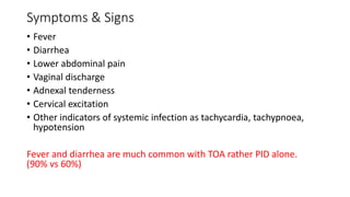 TUBO OVARIAN ABSCESS | PPTX