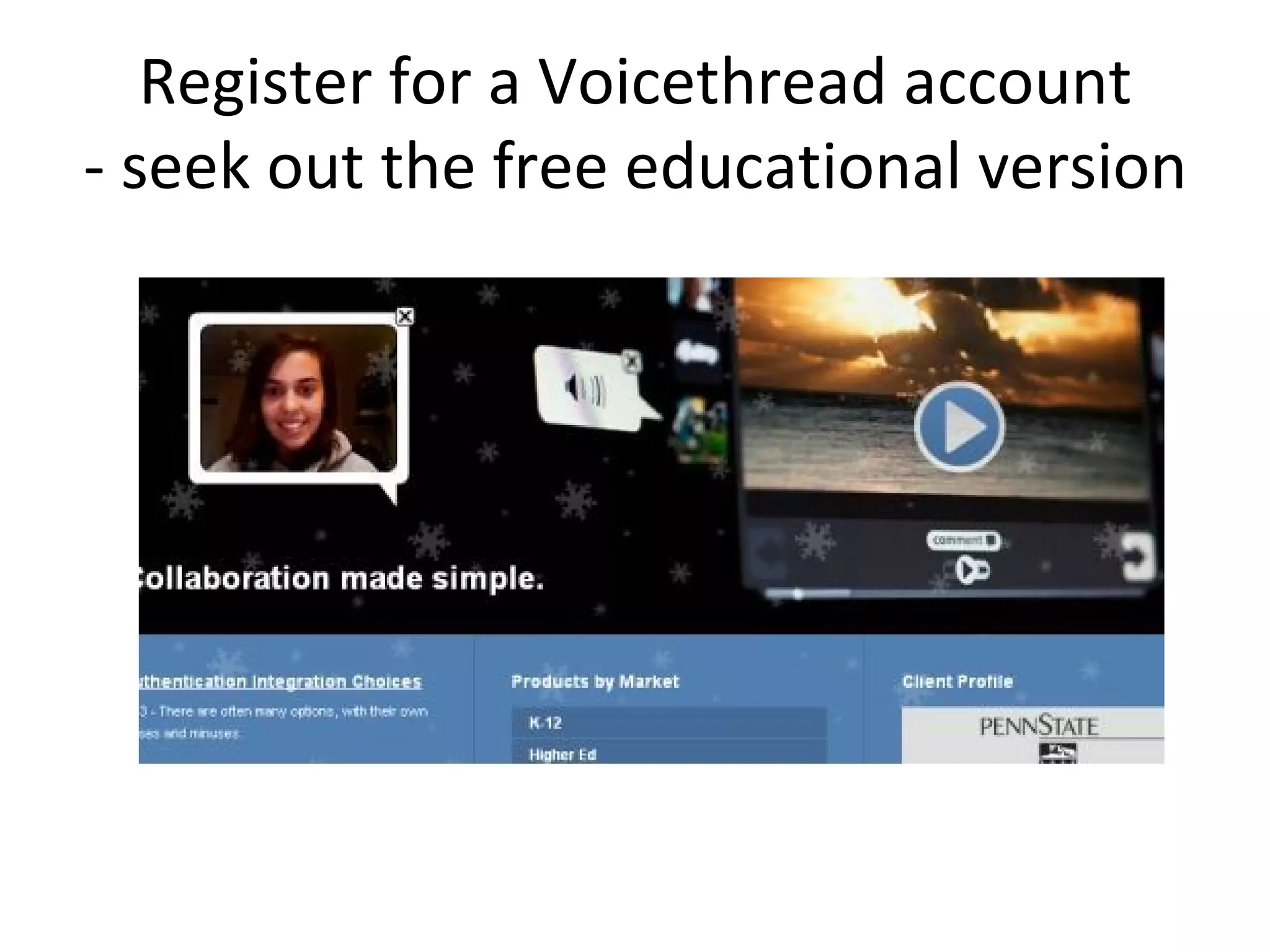 How to add Audio to Voicethread | PPT
