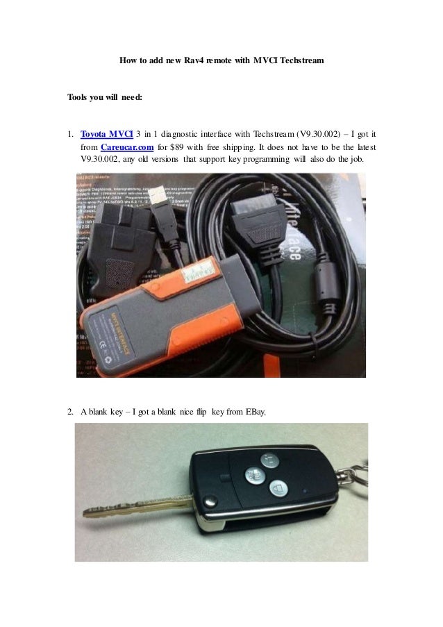 Toyota techstream key programming - seoteseoun