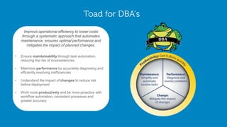 Tips and Tricks for Toad | PPTX