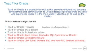 Tips and Tricks for Toad | PPTX