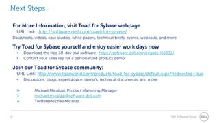 Toad for Sybase Introduction | PDF