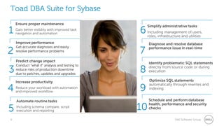 Toad for Sybase Introduction | PDF