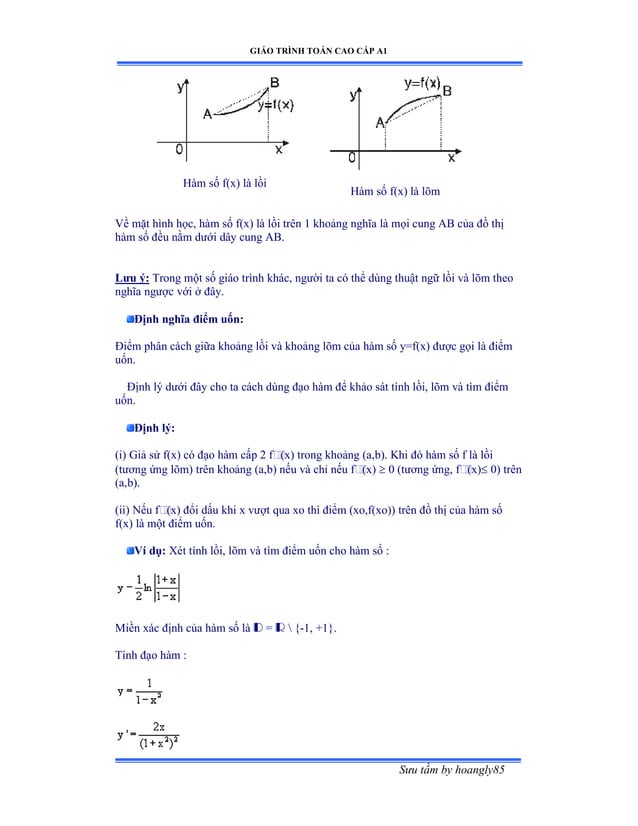 Toan Cao Cap A1 | PDF